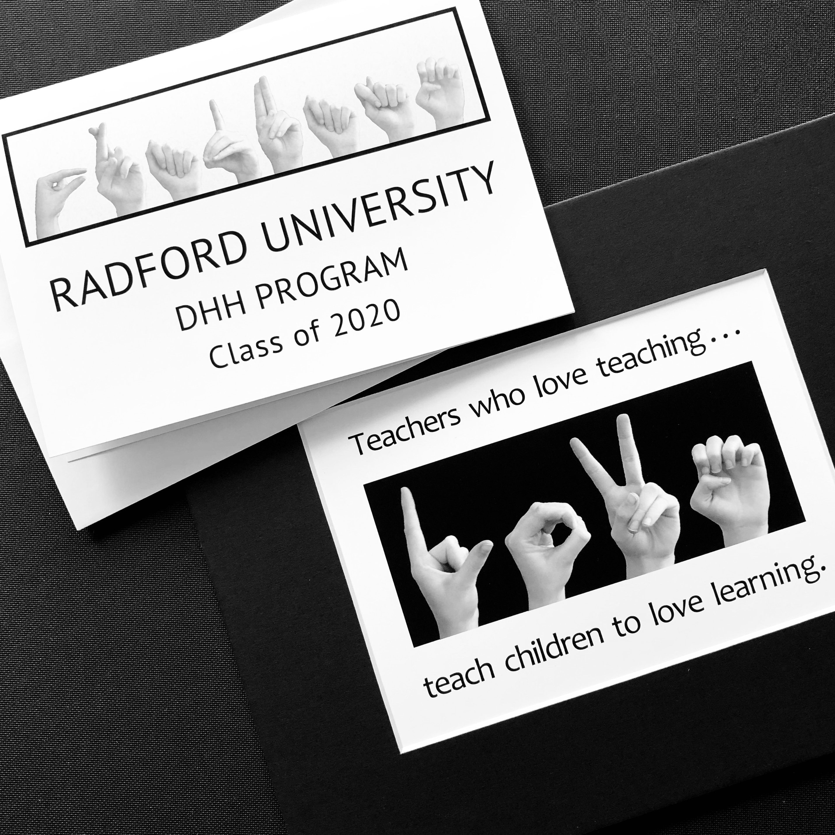 ASL Graduate Note Card - Congratulations! - Class of 2020 - Personalize ...