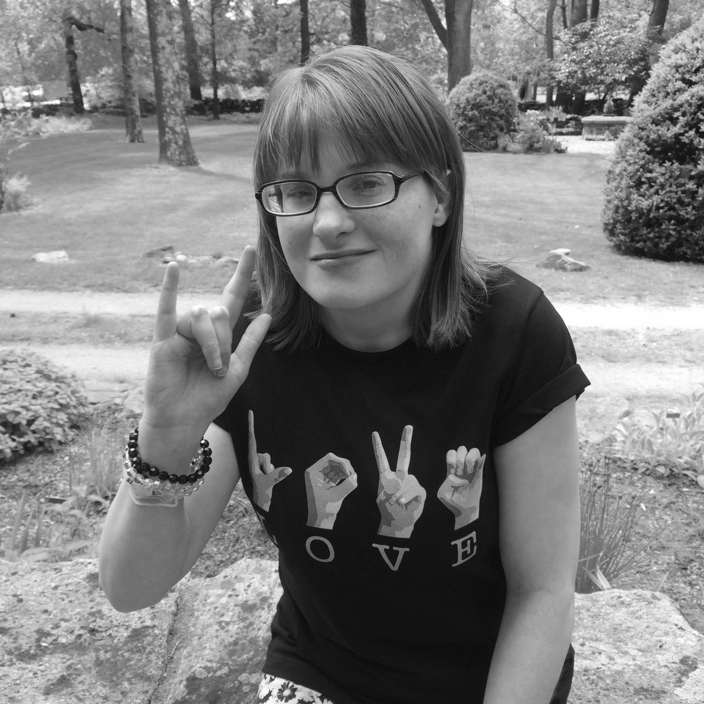 ASL Choose To Include Print American Sign Language 8x10 | Etsy