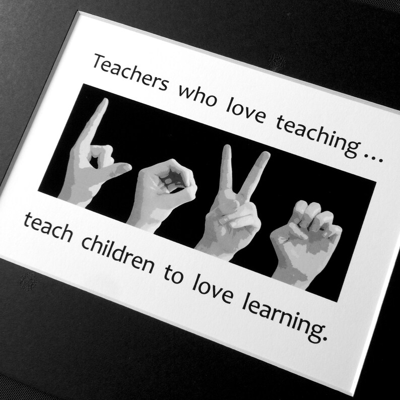TEACHERS who love teaching...teach children to LOVE learning | Etsy