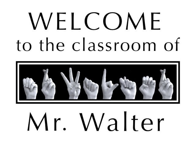 Welcome to the Classroom of ASL Alphabet NAME Sign Language ...