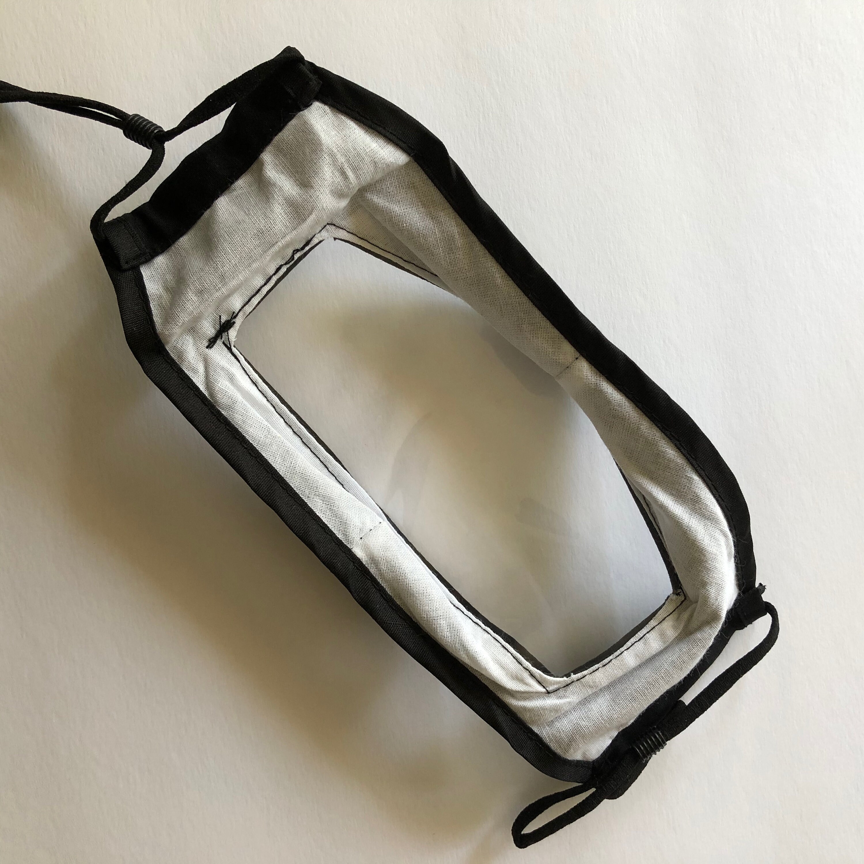 Clear Window Face Mask | ASL Friendly Vinyl Window Mask | Deaf and Hard ...