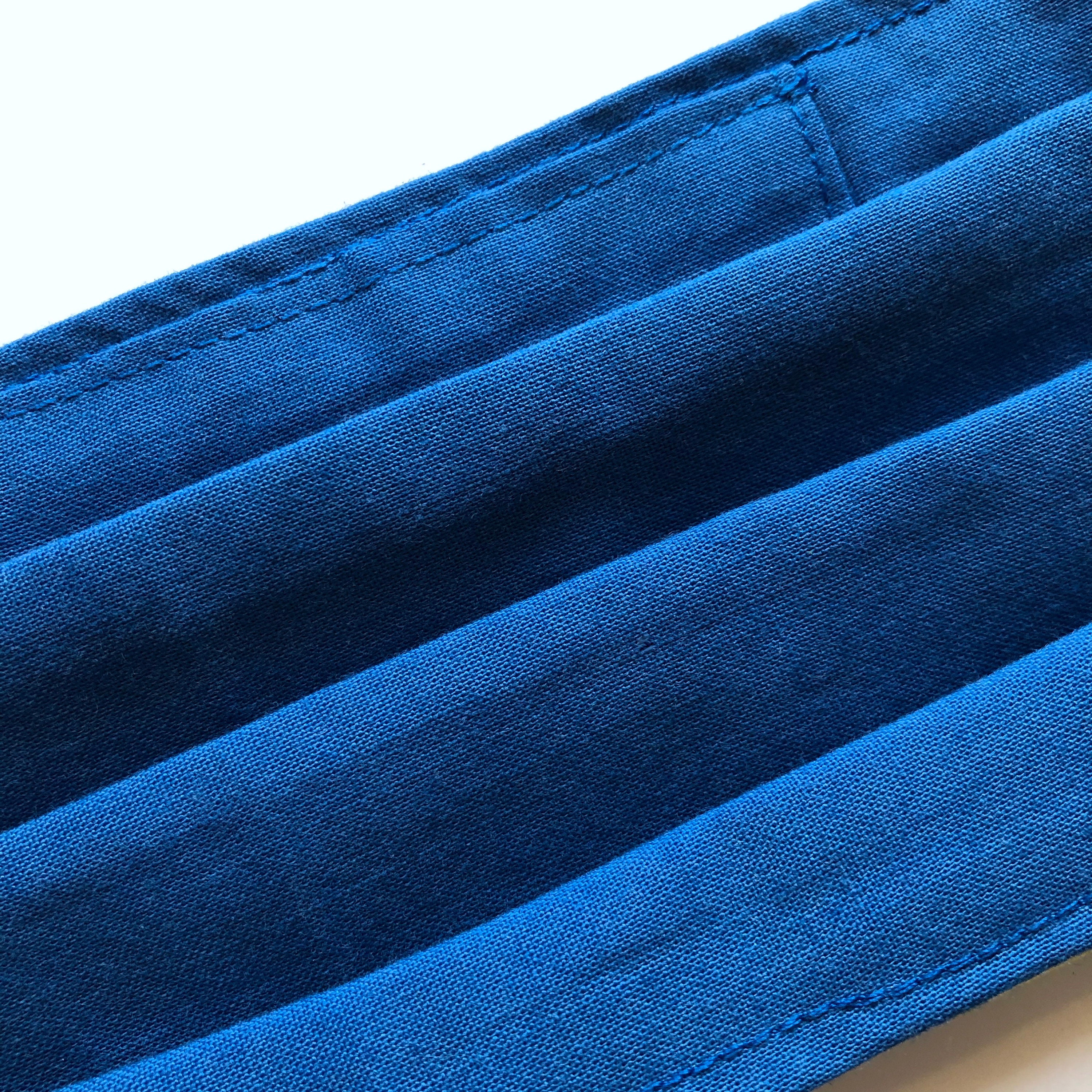 Blue Splash Face Mask | Adult Unisex and Petite | Breathable Cotton ...