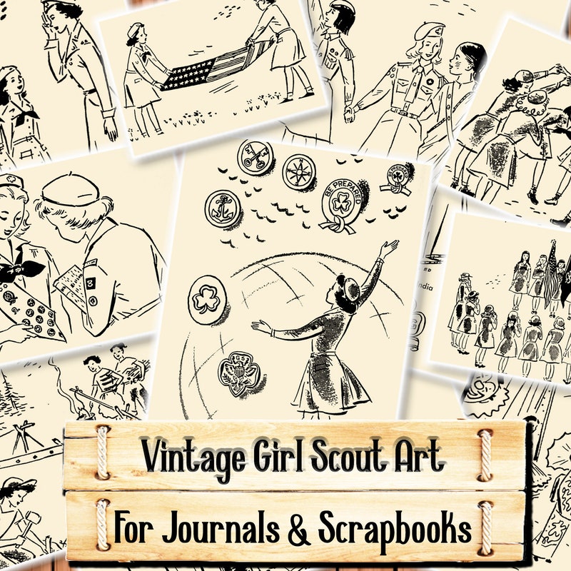 Girl Scout Handbook - Etsy