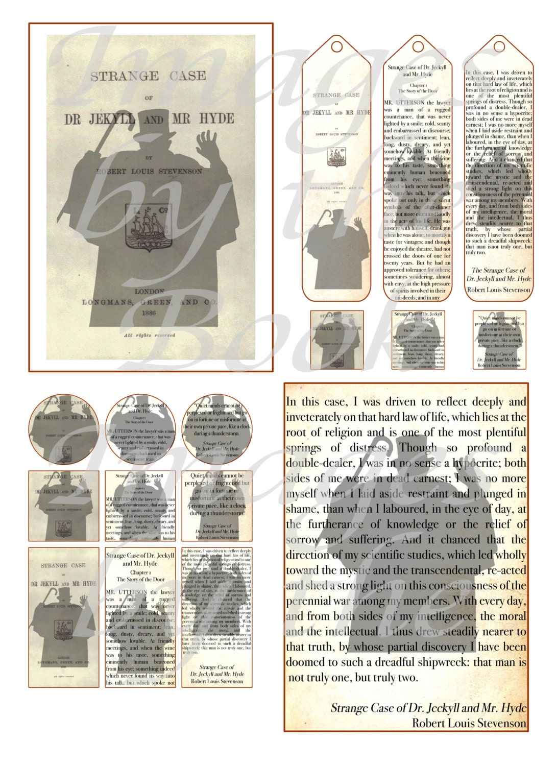 Horror Ephemera Bundle Includes Sleepy Hollow Dracula The | Etsy