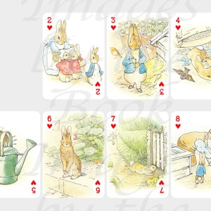 Beatrix Potter Books, Peter Rabbit and Friends, Playing Cards (A Full ...