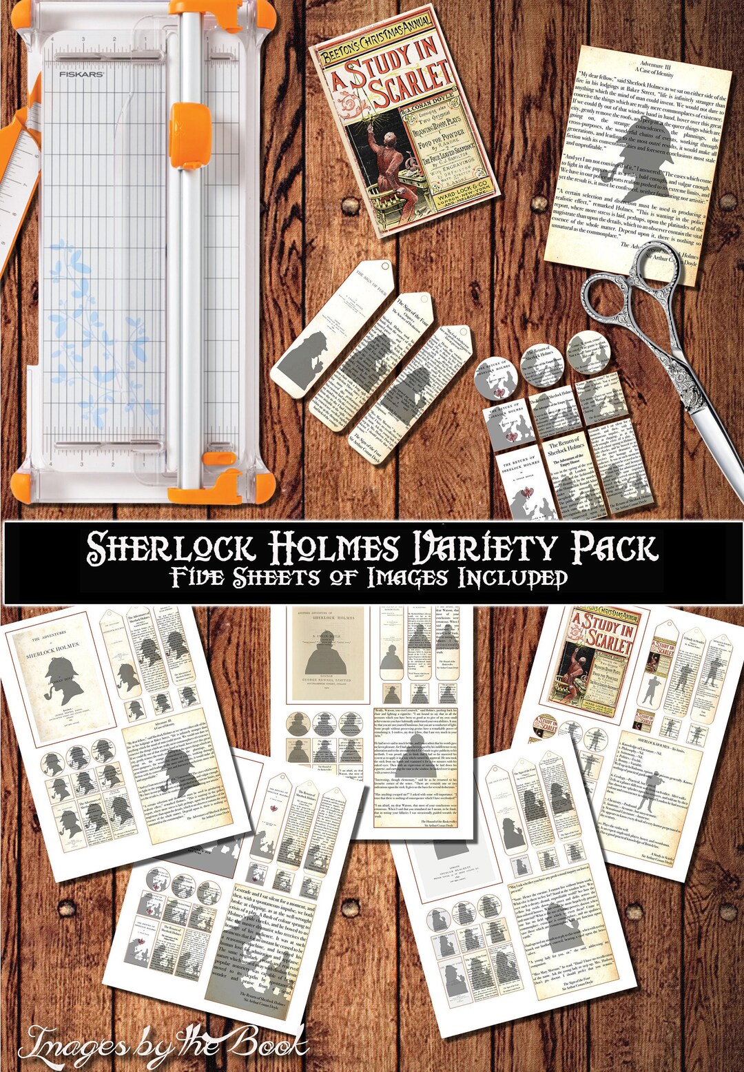 Sherlock Holmes Bundle (digital Download) - Etsy