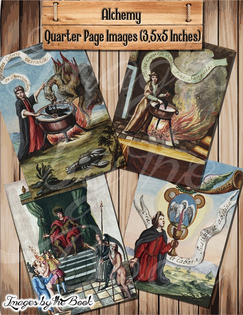 Alchemy Ephemera, Junk Journal Kit (digital Download) - Etsy