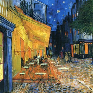 Van Gogh Art Prints, Fore Edge Photo Strip Pattern, 2 Patterns for the ...