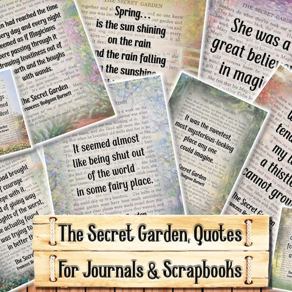 Secret Garden - Etsy
