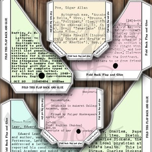 Old Fashioned Library Cards and Card Catalog Cards, Part 1, Junk ...