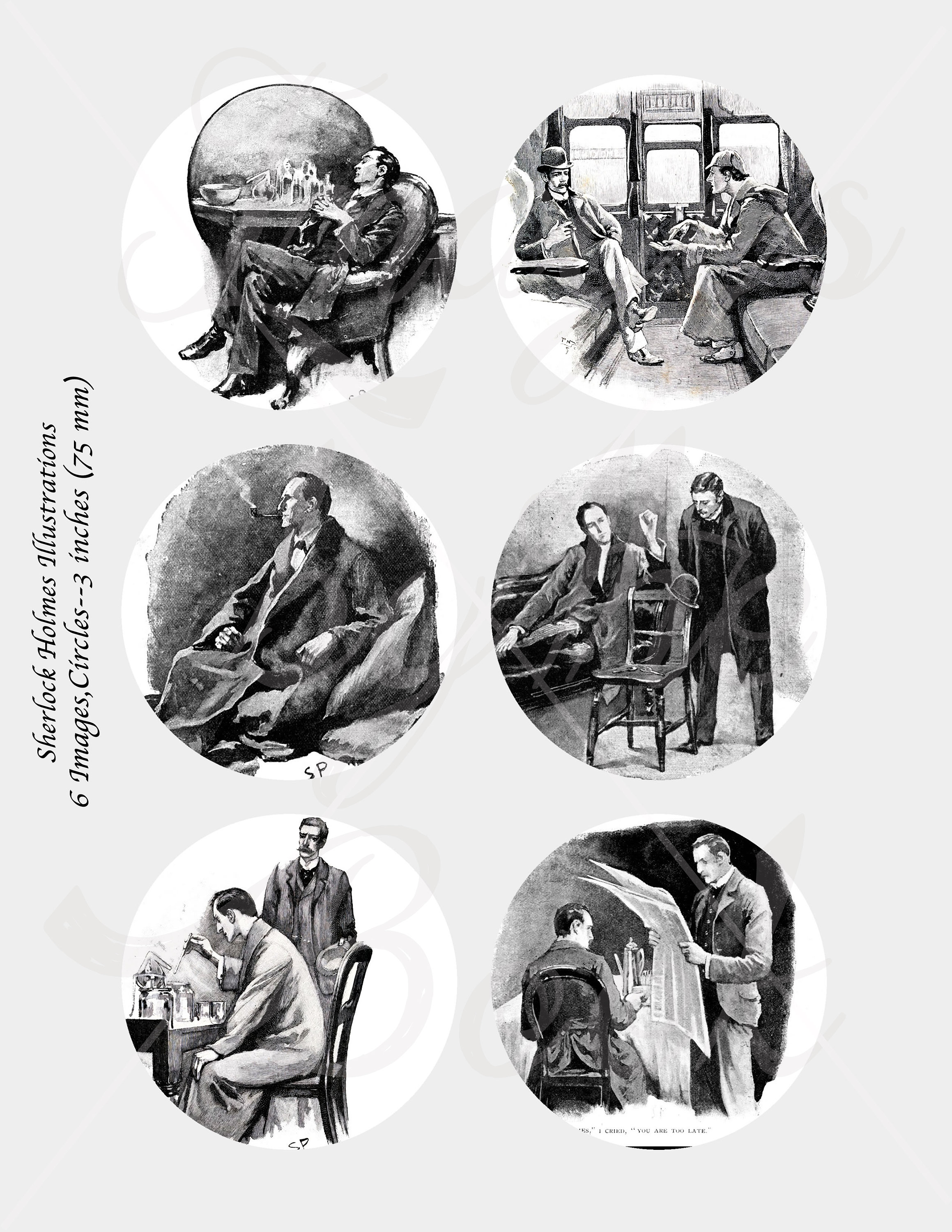 Original Sherlock Holmes Illustrations