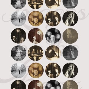 Victorian Spirit Photos, Round Images With 6 Sizes Included! Download ...