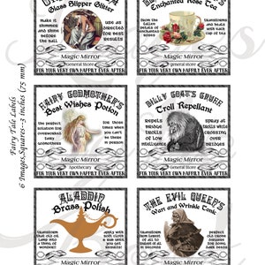 Fairy Tale Ephemera, Part 1, Apothecary Labels, Fantasy Potions ...