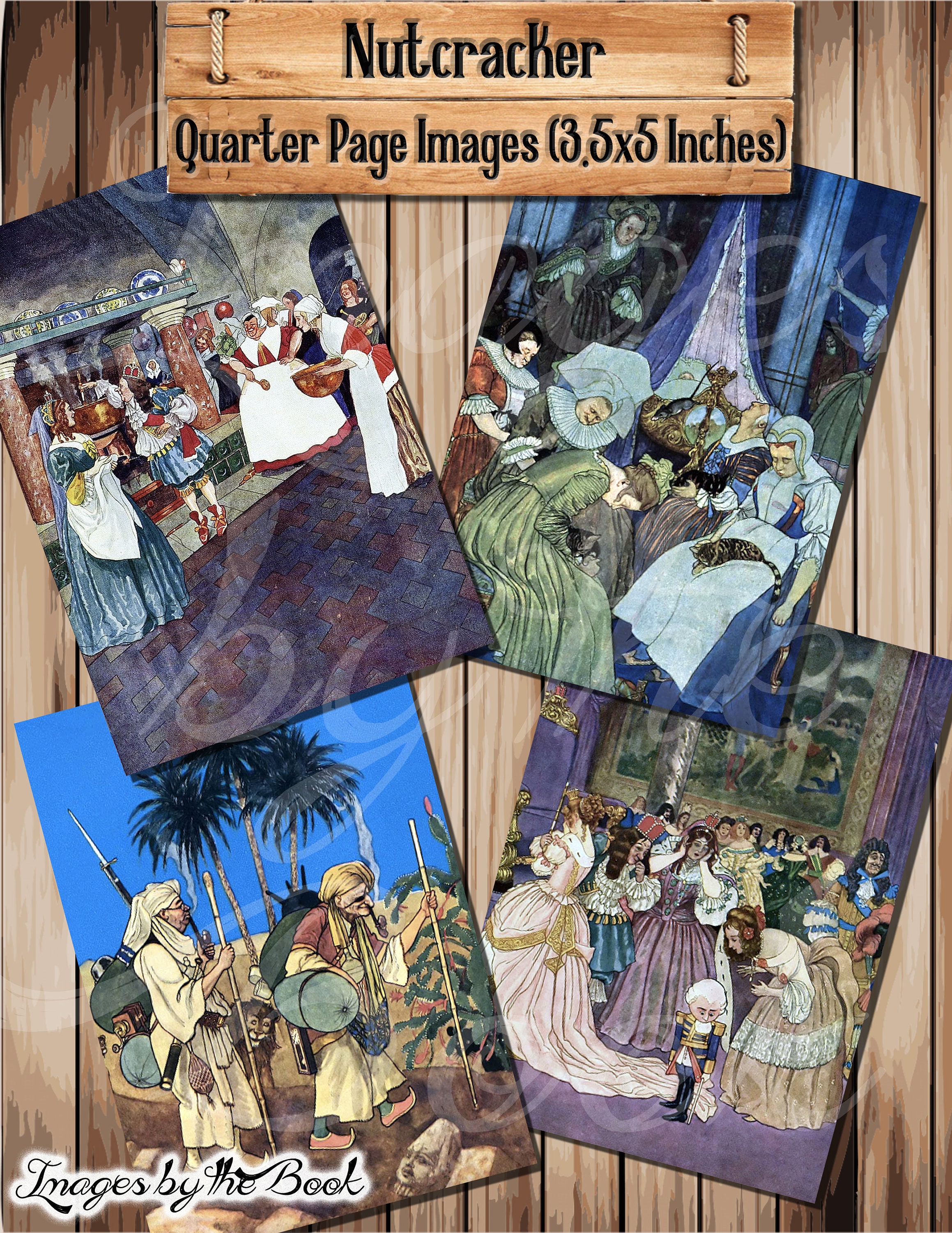 Nutcracker Ballet Junk Journal Kit Download and Print Upon - Etsy