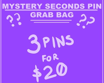 Mystery Enamel Pin Bag mystery Grab Bag Plant Pins - Etsy