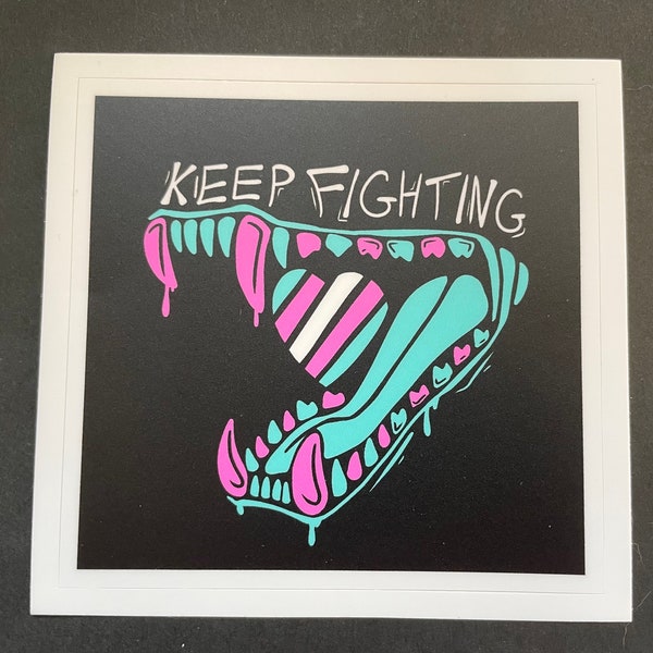 Keep Fighting - Etsy