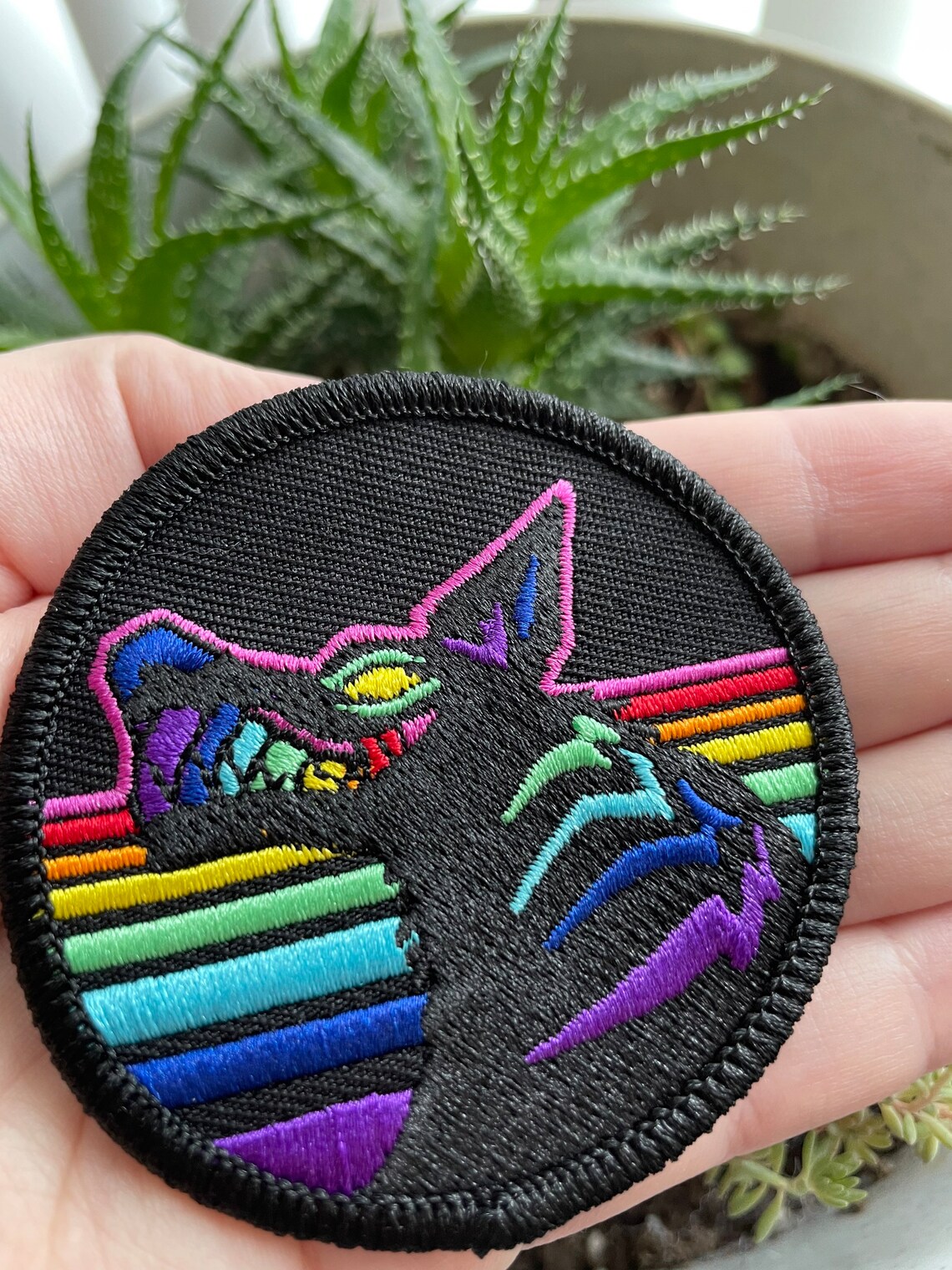 Pride Flag Werewolf Iron on Patch - Etsy