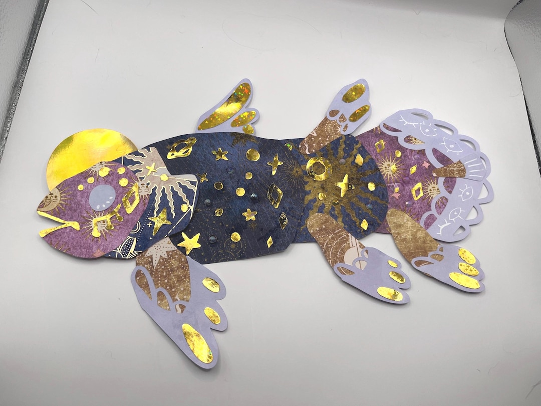 Angel Coelacanth Paper Puppet - Etsy