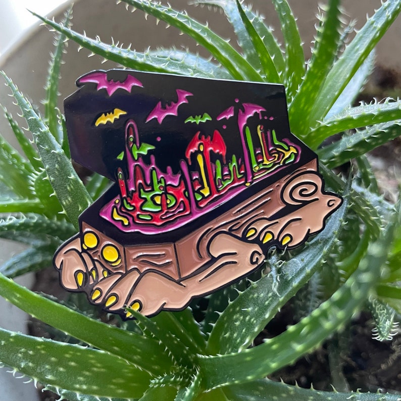 Funeral Mountain Terrashot Cryptid Soft Enamel Pin - Etsy