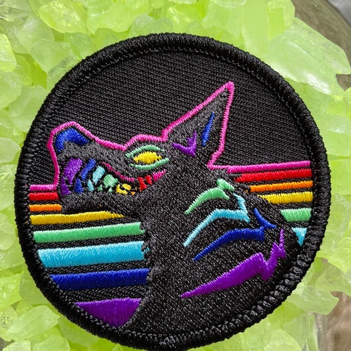 Pride Flag Werewolf Iron on Patch - Etsy