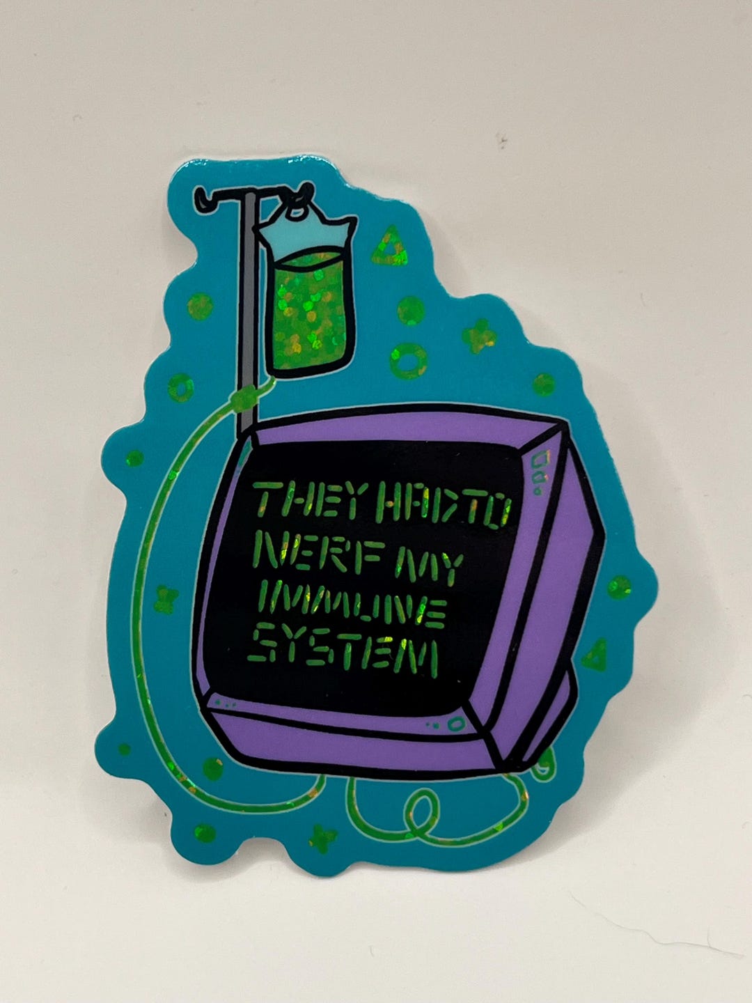 Nerfed Immune System Autoimmune Disease Sticker - Etsy