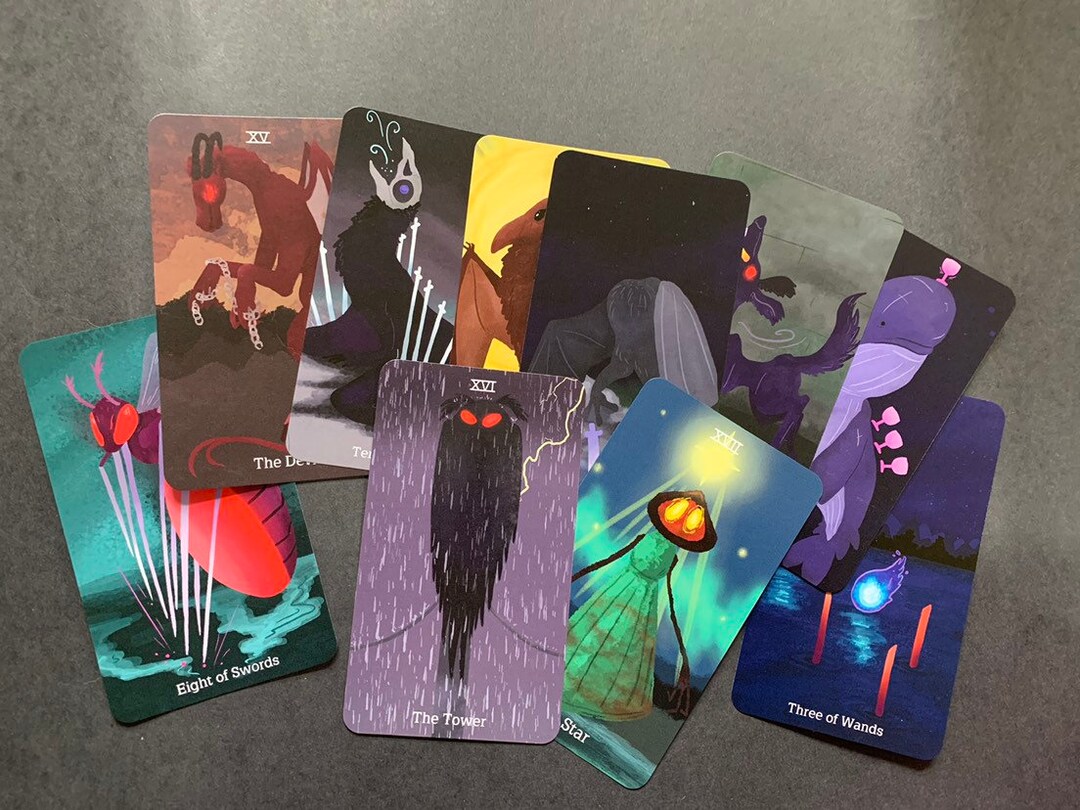 Cryptid Tarot Deck 2nd Edition - Etsy