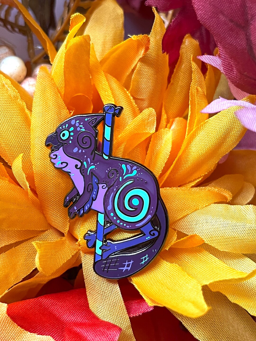 Billdad Cryptid Carousel Hard Enamel Pin - Etsy