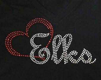 Elks Spirit Shirt, Elks School Spirit, Team Mascot Shirt, Team Sports ...