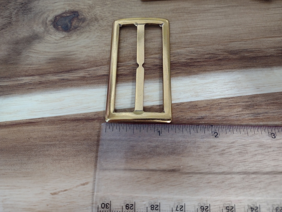 Vintage Slide Buckle Gold Metal Buckle, Retro Buckle, Vintage Buckle ...