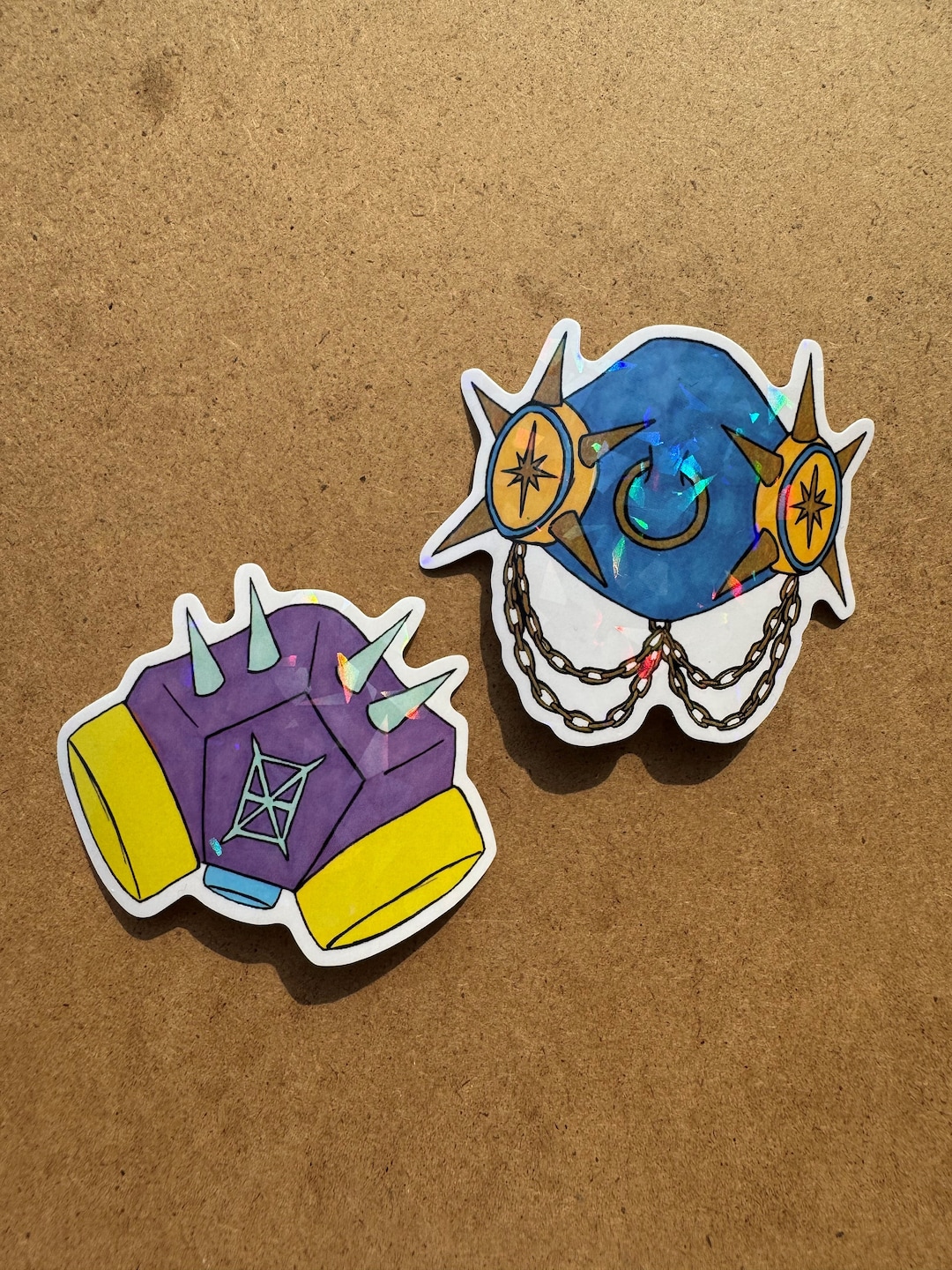 Holographic Face Mask Stickers - Etsy