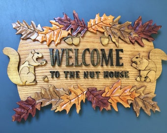 Welcome Nut House - Etsy