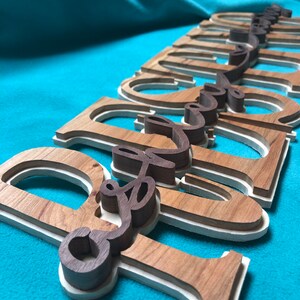 Custom 3-layer Name Sign - Etsy