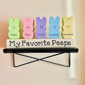 Peeps sign - Etsy