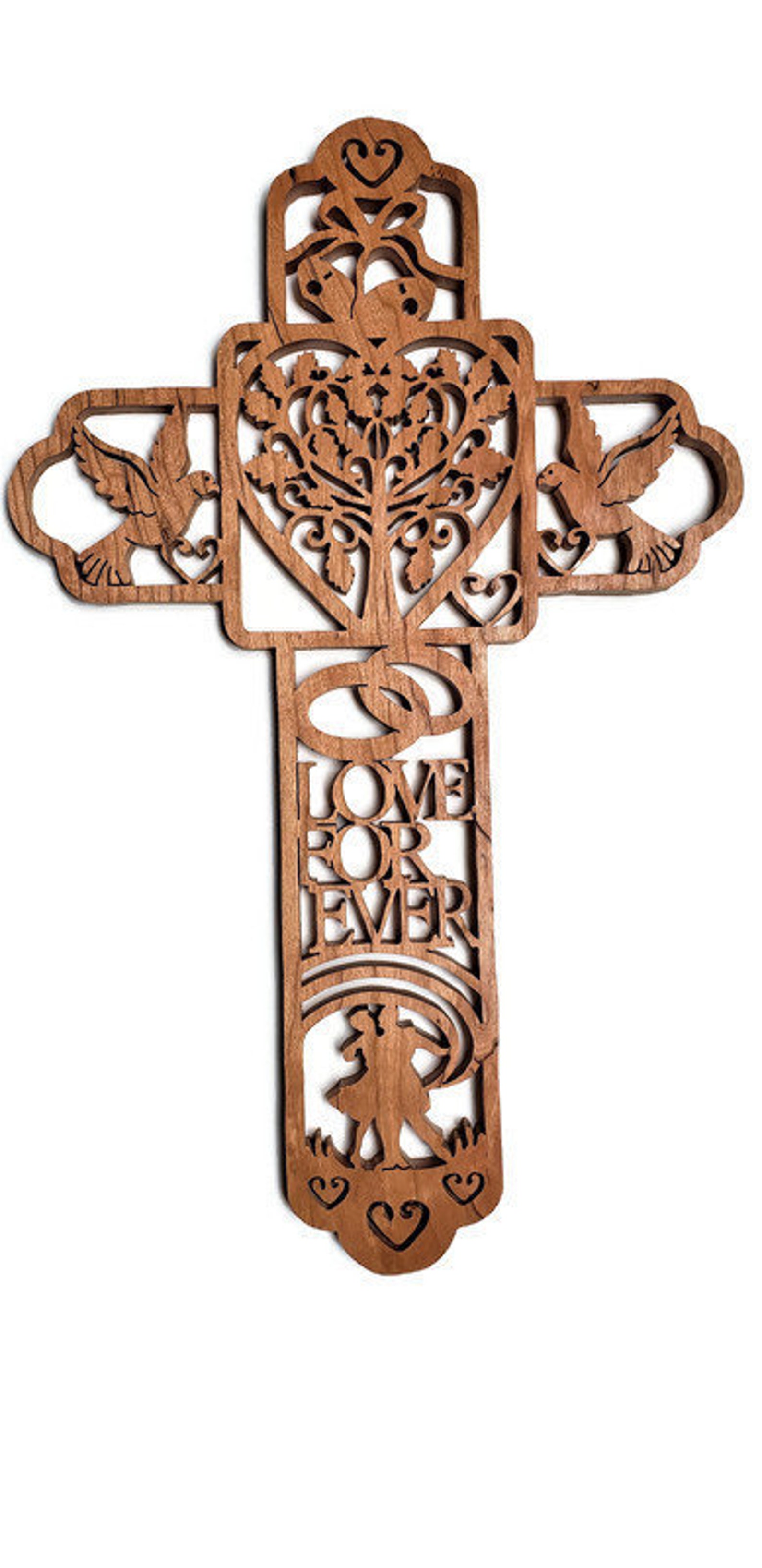 Wedding or Anniversary Cross | Etsy
