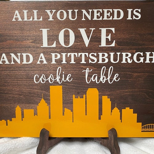 All You Need is Love and a Pittsburgh Cookie Table - Etsy