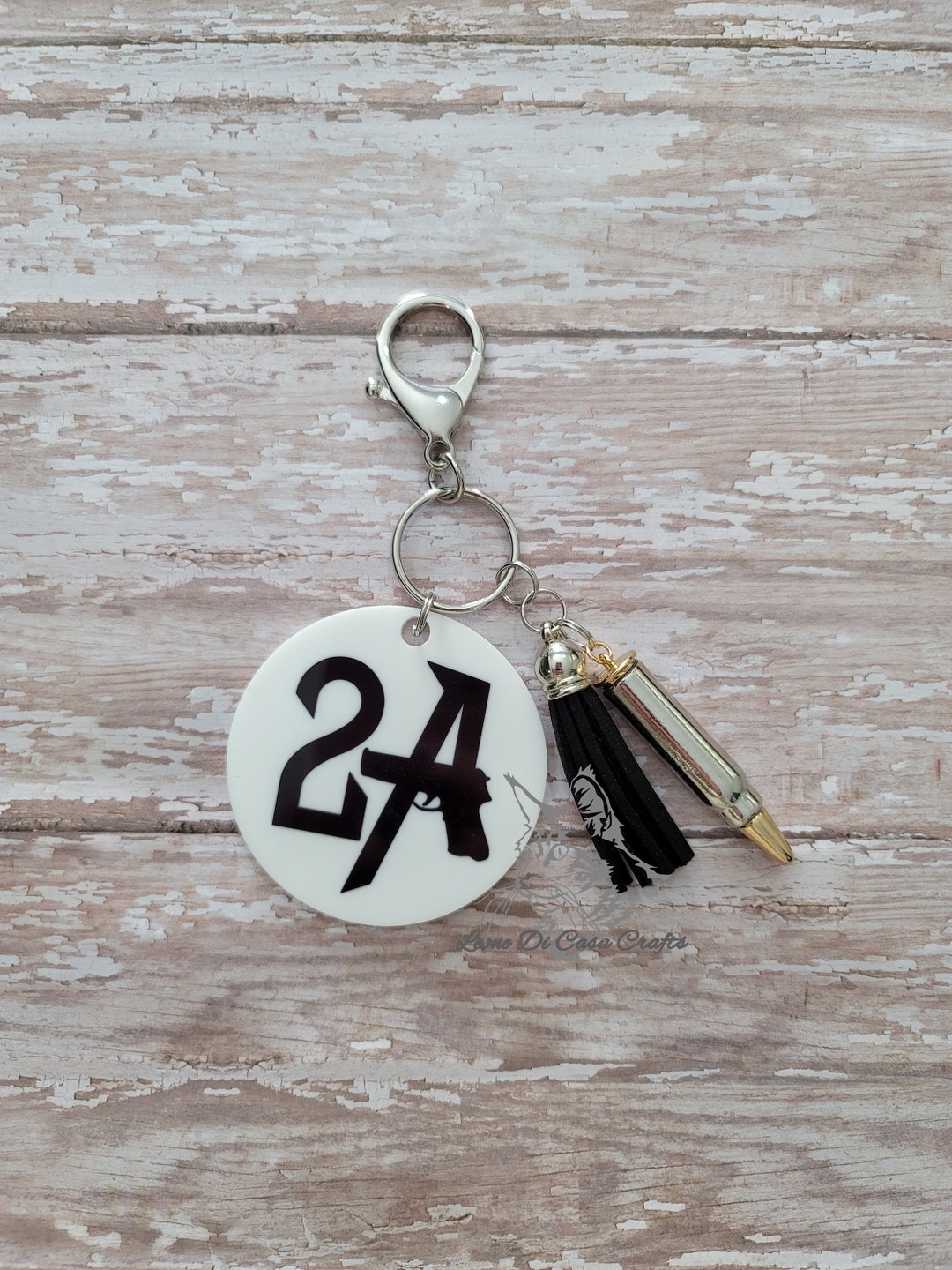 2nd Amendment Tassel Keychain - Etsy