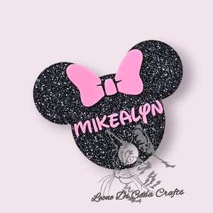 Personalized Mickey/minnie Stanley Tumbler Topper - Etsy