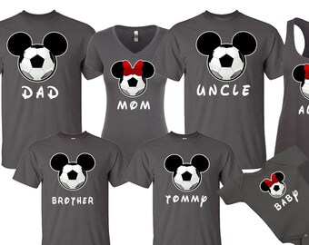 Soccer family shirts | Etsy