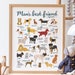 Mans Best Friend Dog Breed Alphabet Art Print Kids Nursery - Etsy