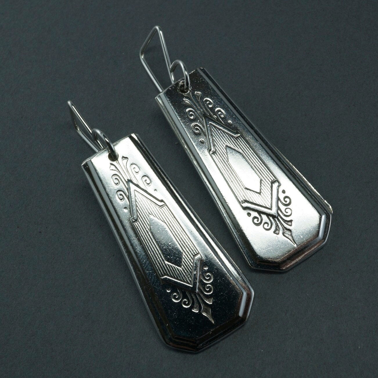 Deco SPOON EARRINGS SPOON Jewelry . Spoonjewelry. No.00125 - Etsy