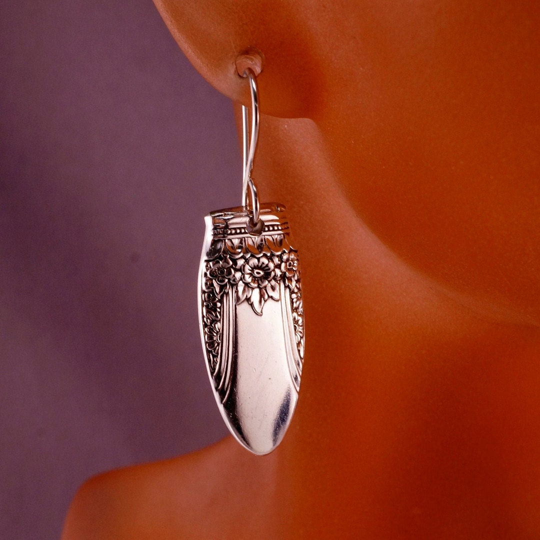 SPOON EARRINGS Spoon Jewelry Silverware Jewelry Boho Earrings ...