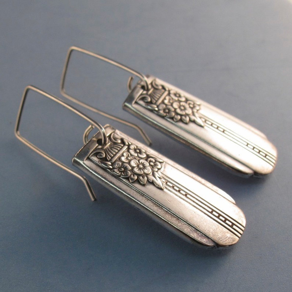 SPOON EARRINGS SPOON Jewelry-sterling Silver Spoon Earrings - Etsy
