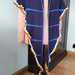 Crochet Pattern for Fractal Fronds Shawl, Stole or Scarf (english ...