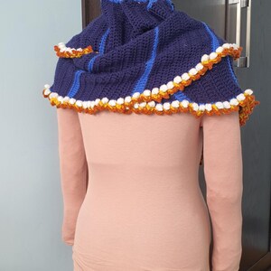 Crochet Pattern for Fractal Fronds Shawl, Stole or Scarf (english ...