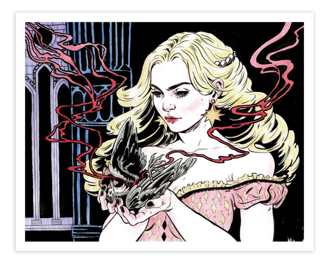 Bird Curse Print - Etsy