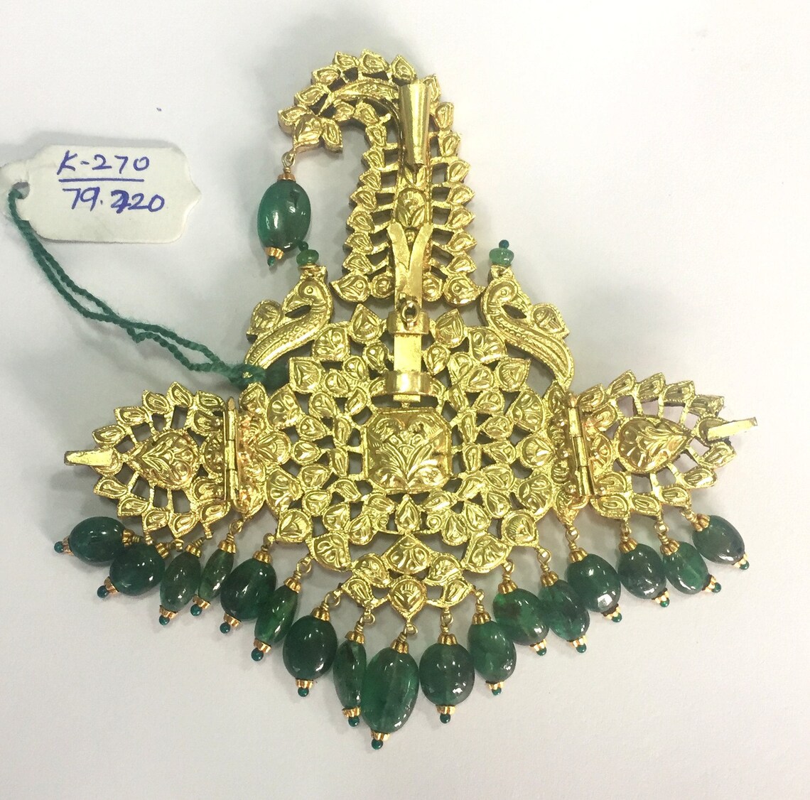 Rare Vintage Antique Collectible 20k Gold Jewelry 'sarpech' Turban ...