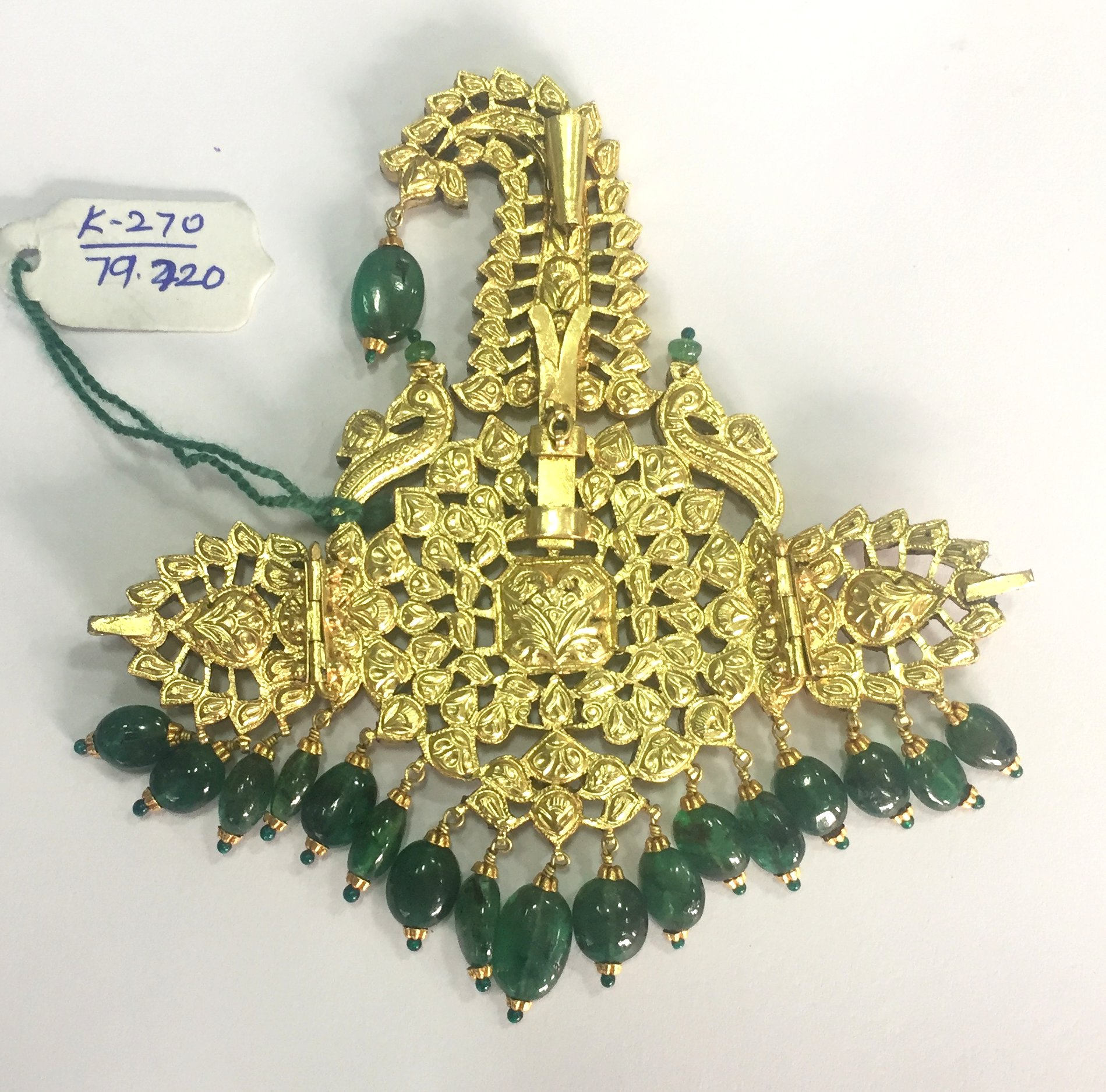 Rare Vintage Antique Collectible 20k Gold Jewelry 'sarpech' Turban ...