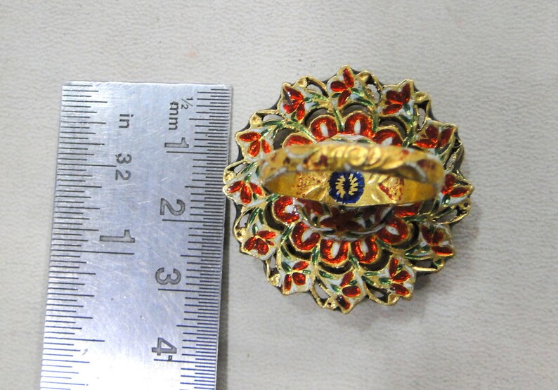 Rare Vintage Antique 20 Carat Gold Finger Ring Arsi - Etsy