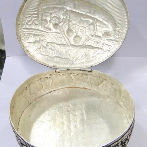 Fabulous Solid Silver Box From Rajasthan India - Etsy