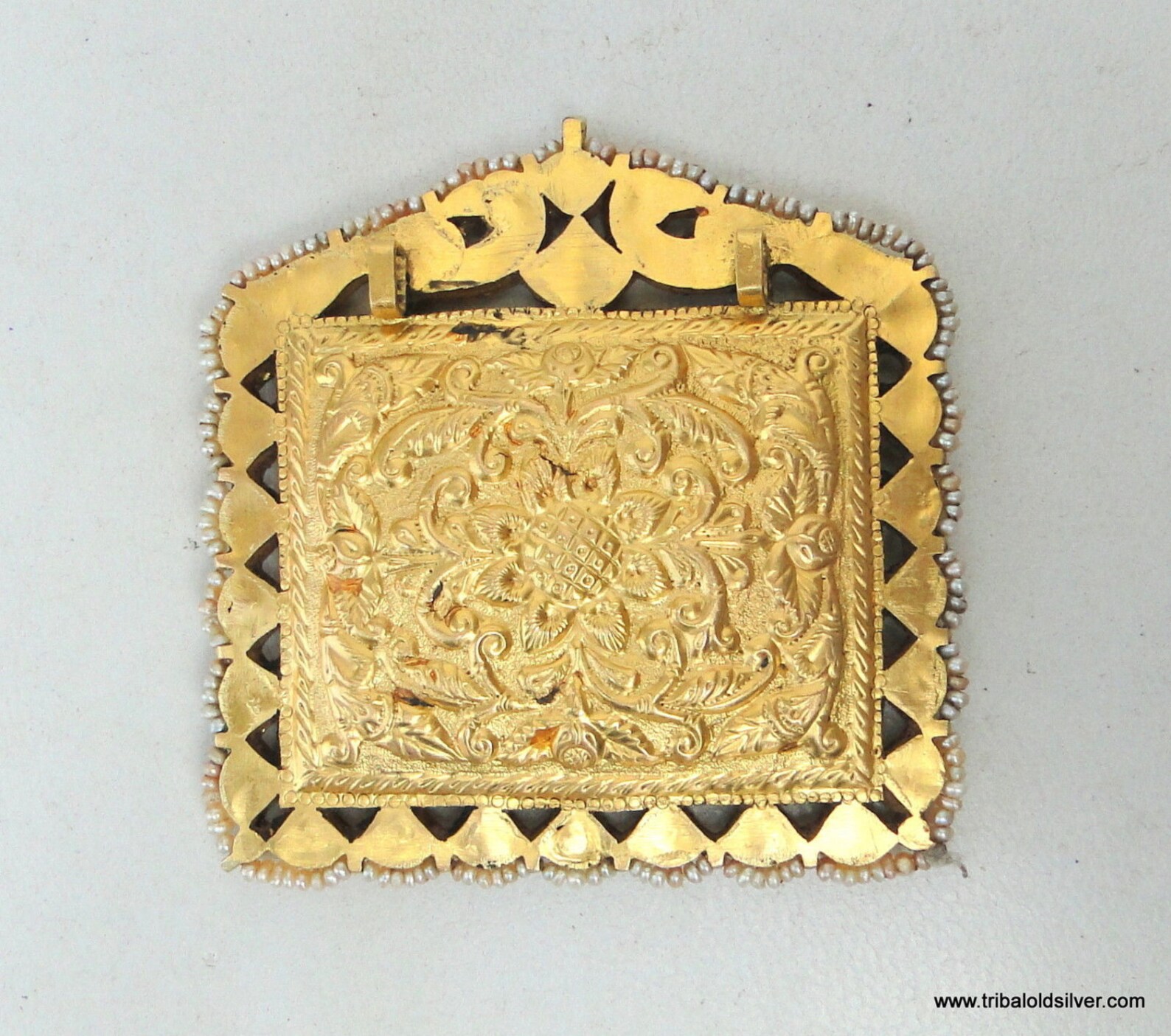 Vintage Antique 20k Gold Lord Shreenath Ji Pendant Amulet - Etsy